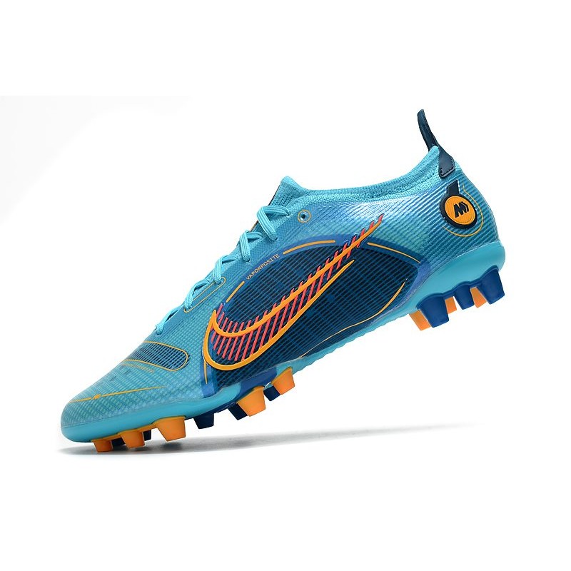 Nike Mercurial Vapor 14 Elite AG PRO Azul Láser Naranja Marina
