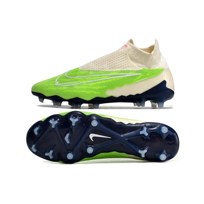 Nike Phantom GX Elite DF FG Verde Blanco
