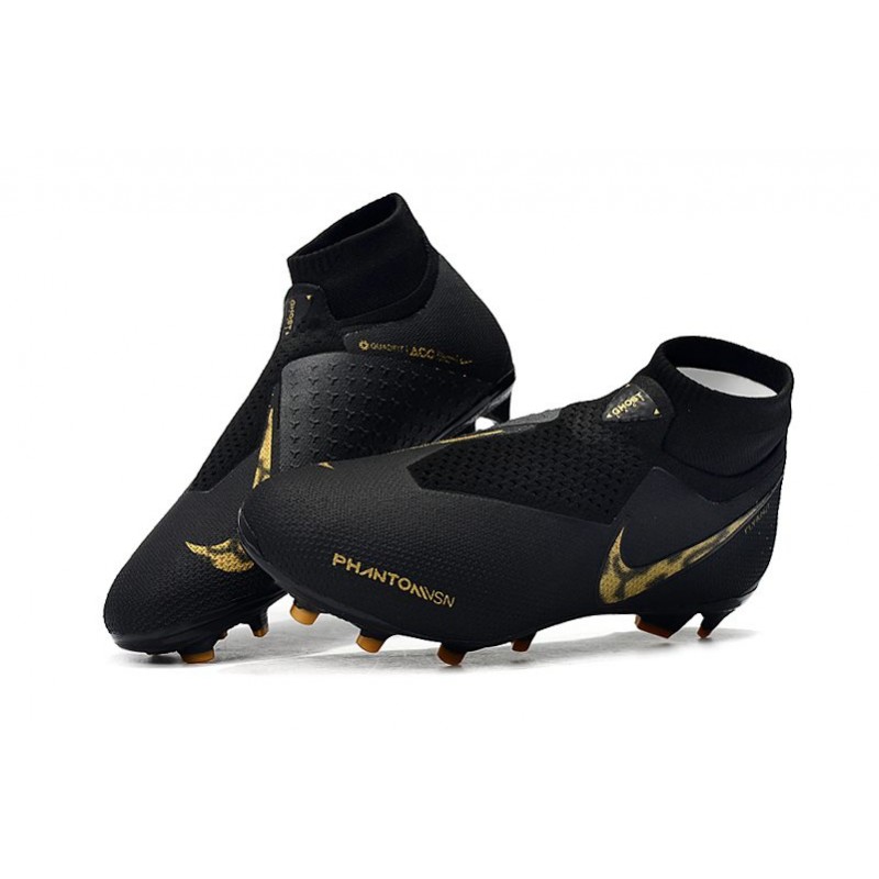 Botas de fútbol para Hombre Nike Phantom Vision Elite DF FG Black Lux