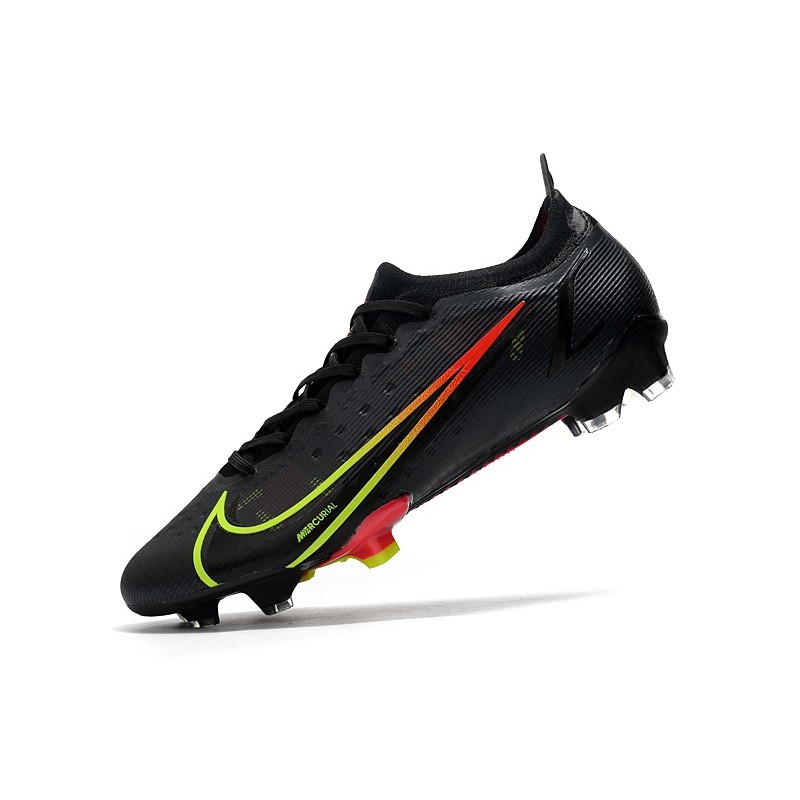 Tacón de Fútbol Nike Mercurial Vapor 14 Elite FG Negro Cyber Off Noir