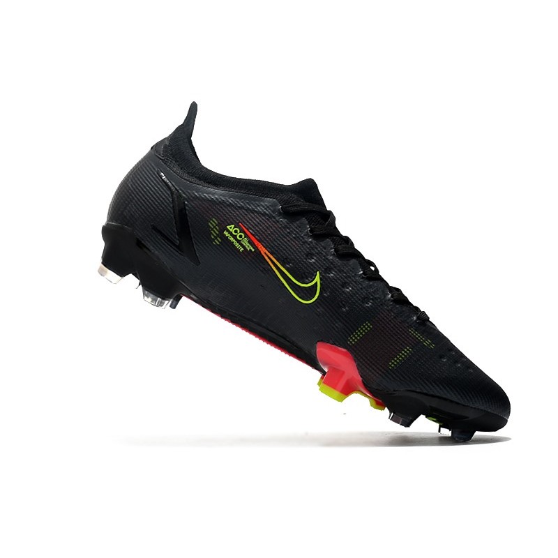 Tacón de Fútbol Nike Mercurial Vapor 14 Elite FG Negro Cyber Off Noir